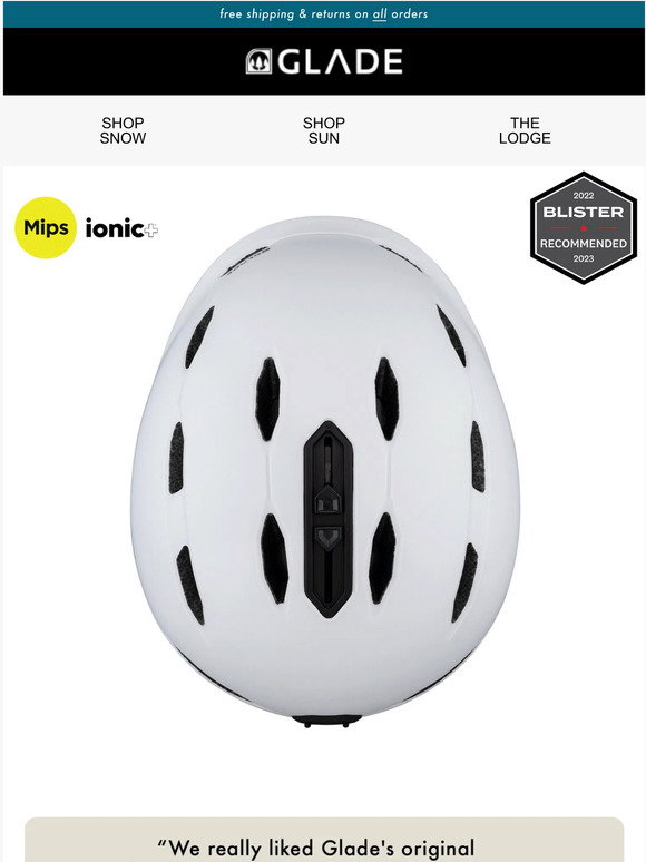 Glade: Introducing the all new Boundary MIPS Helmet 🎿🎿 | Milled