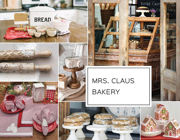 Antique Farmhouse: ️{MRS. CLAUS BAKERY} event launched... | Milled