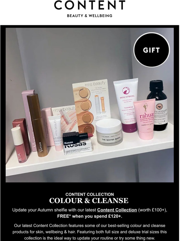 Content Beauty: Content Collection GWP Worth £100+ | Milled