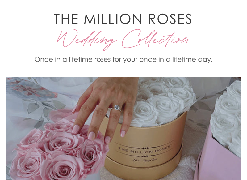 The Million Roses: Roses for your once in a lifetime day 💘 | Milled