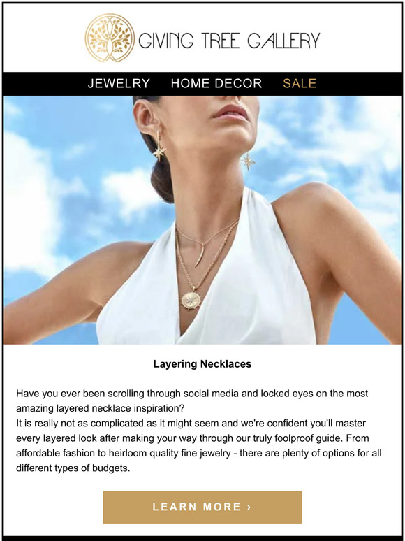 The Giving Tree Gallery: How to Layer Necklaces | Milled