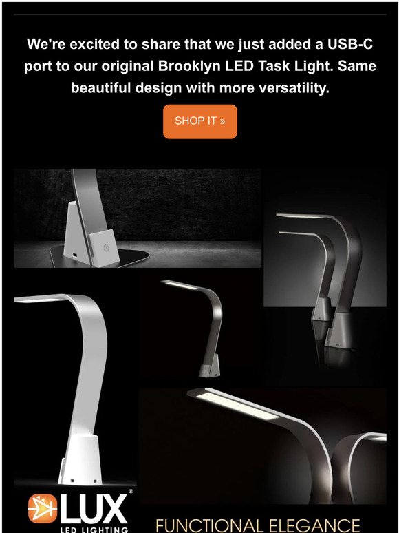 LUX LED Lighting: Your Favorite Light Got a New Feature! | Milled