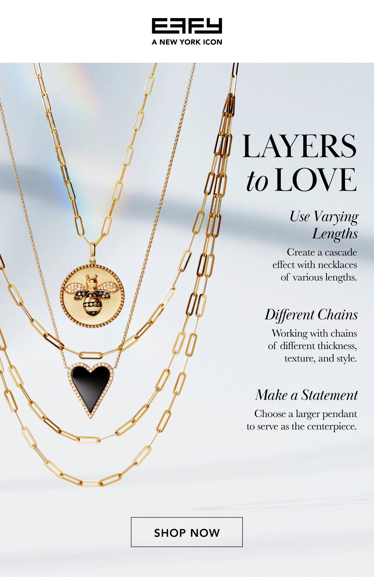 Effy: Build the perfect layered look with Effy's unique designs | Milled