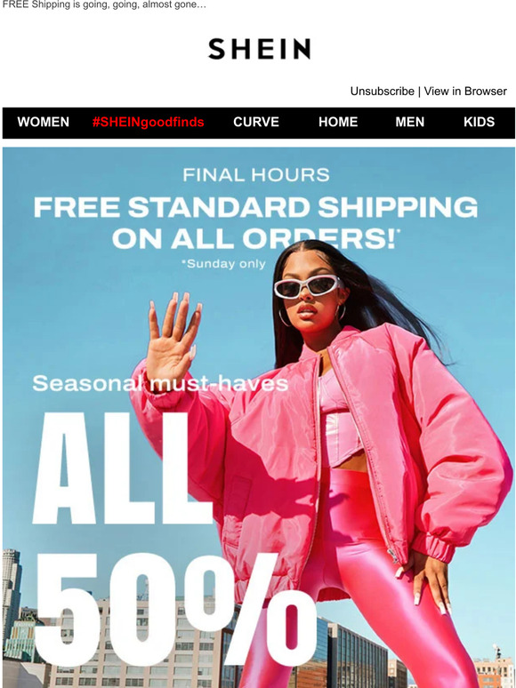 SHEIN: It's The Final Countdown! | Milled