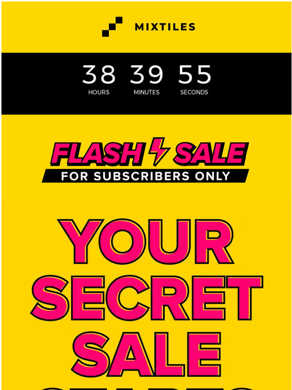 Mixtiles: Psstt…Here’s a SECRET OFFER 👂 | Milled