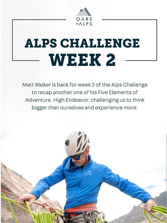 Oars + Alps: Alps Challenge Week ️ | Milled