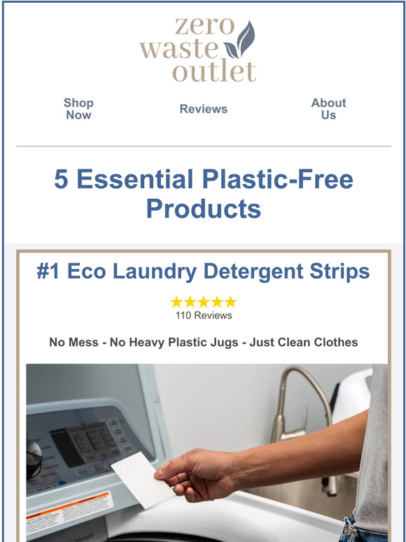 Zero Waste Outlet: 5 Essential Plastic-Free Products | Milled