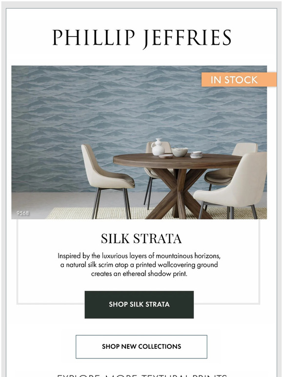 Phillip Jeffries: This Just In: Pretty Prints & Patterns For Fall | Milled