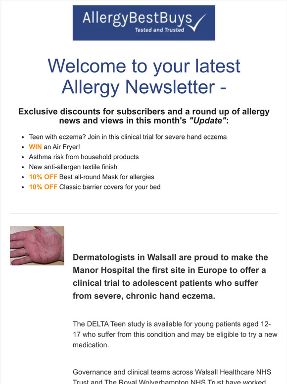 Allergy Best Buys: Your Allergy News, Views & Discount codes | Milled