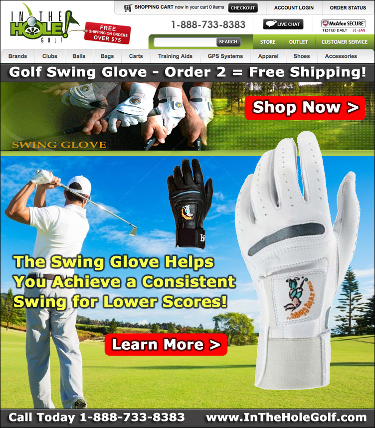 IN THE HOLE GOLF: ⛳ Golf Swing Glove Trainer - ORDER NOW | Milled