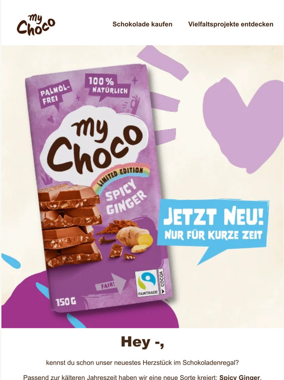 myChoco.com: Neue Limited Edition!🤩 | Milled