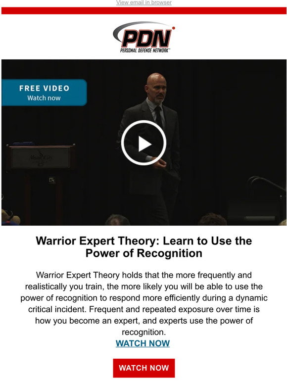 Personal Defense Network: Warrior Expert Theory: Learn to Use the Power ...