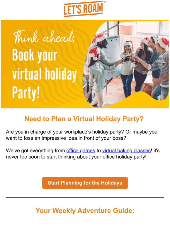 Let's Roam: Impress Your Boss with Holiday Party Ideas ️ | Milled