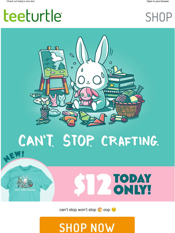 TeeTurtle: a minor crafting problem 🧶 | Milled