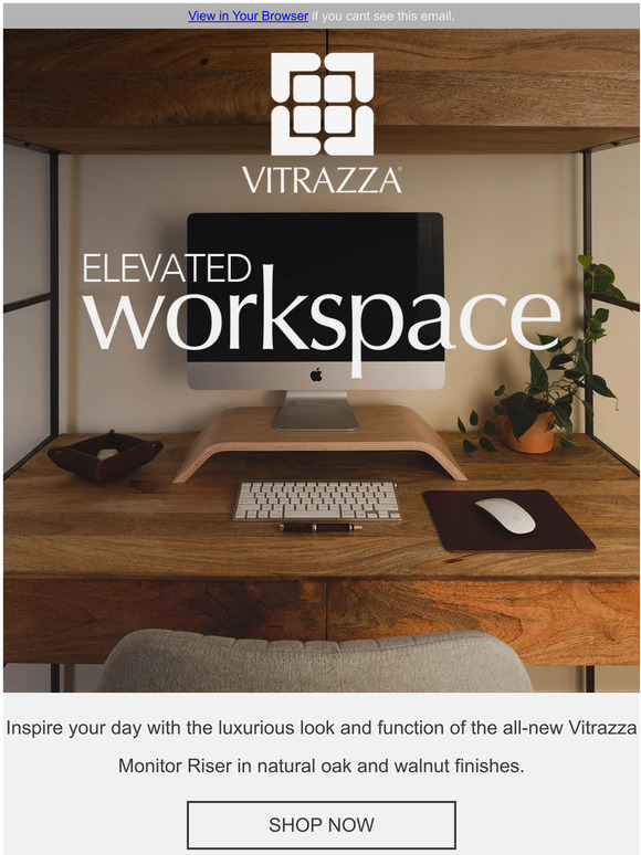 Vitrazza: In case you missed it... the all-new Vitrazza Monitor Riser ...