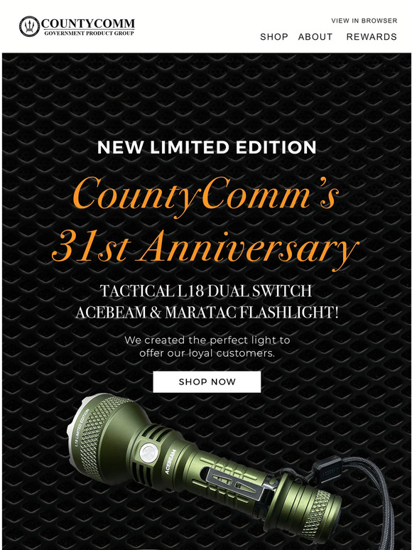 Countycomm Limited Edition рџ єрџ ё Maratacв ў Tactical Light Milled