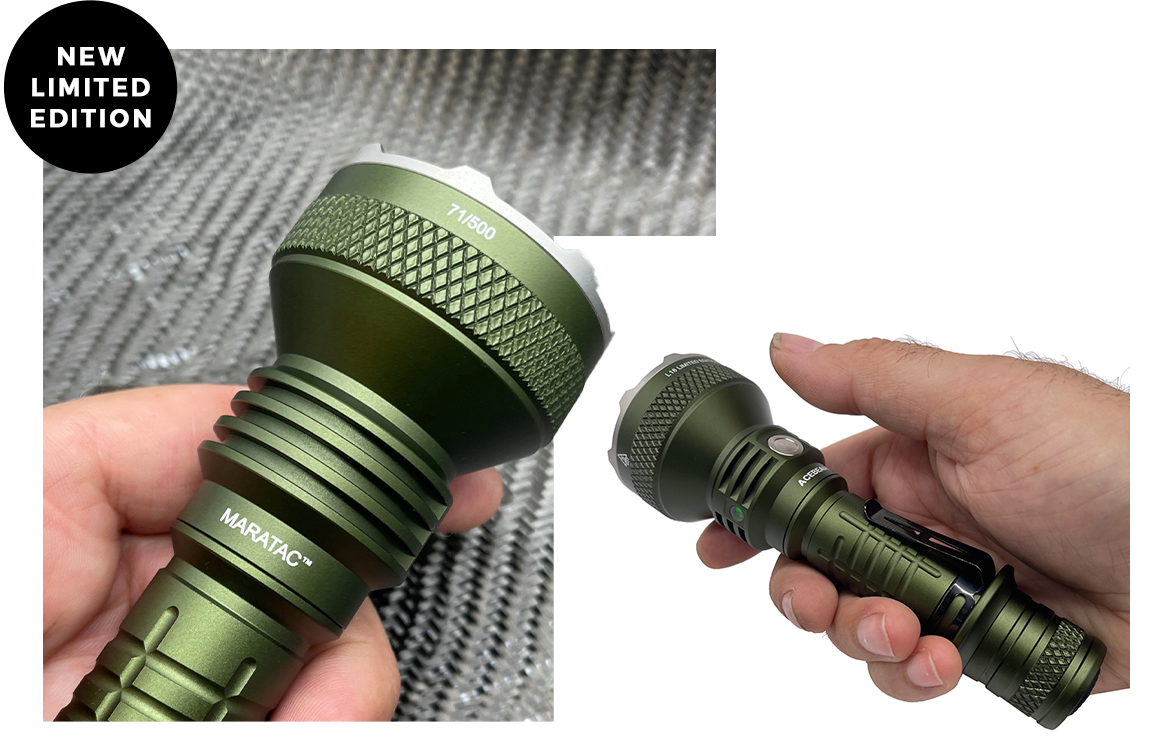 CountyComm: Limited Edition 🇺🇸 Maratac™ tactical light... | Milled