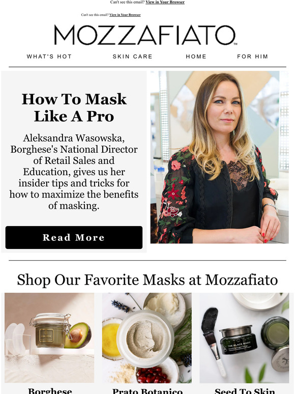 Mozzafiato: How To Mask Like A Pro | Milled