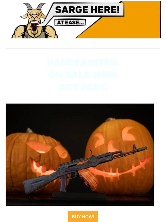 GoatGuns: Rare AK 47 Model Available Now 🎃 | Milled