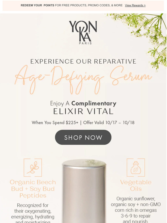 Yon-Ka Paris: See What's In Our Dual-Phase Serum! | Milled