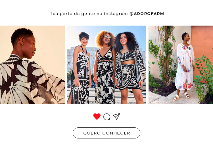 FARM Brasil: —, chegou novidade no seu tamanho! 💙 | Milled