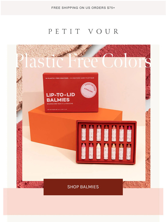 Petit Vour: So little waste, so much color — Balmies by Axiology are ...