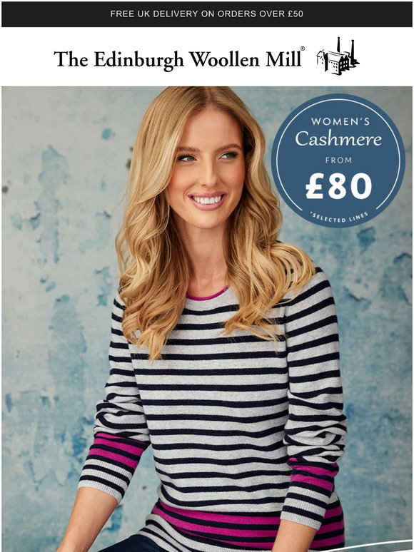 The Edinburgh Woollen Mil: ... Wrap Yourself in Luxury | Milled