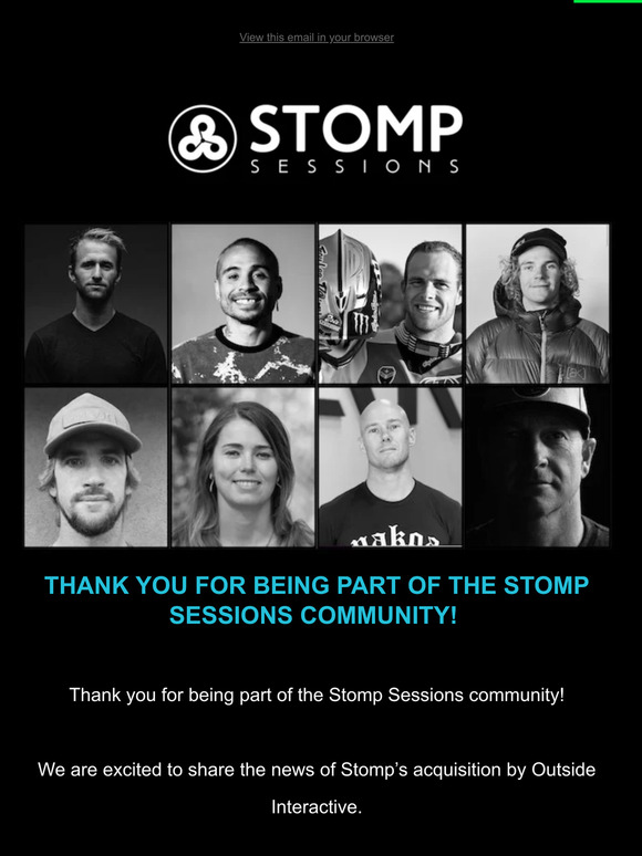 Stomp Sessions: Updates To Stomp Sessions & Your Access | Milled