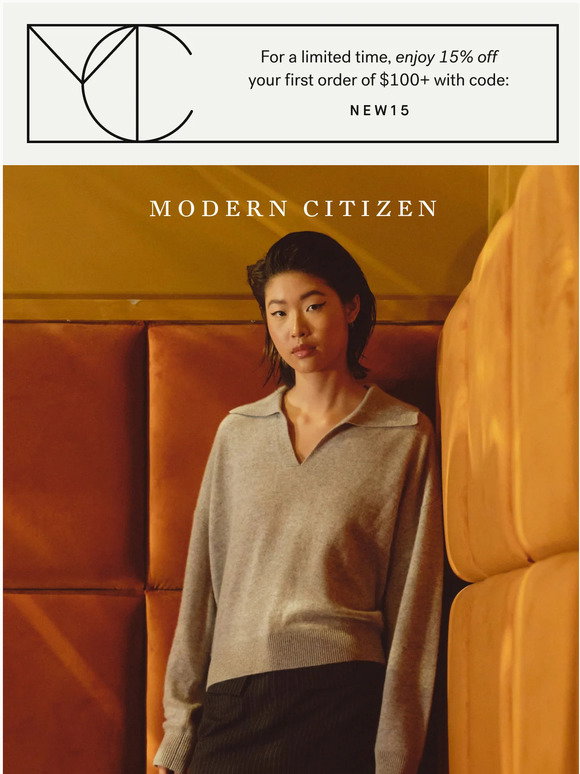 Modern Citizen: Finally here — our first-ever cashmere capsule ☁️ | Milled