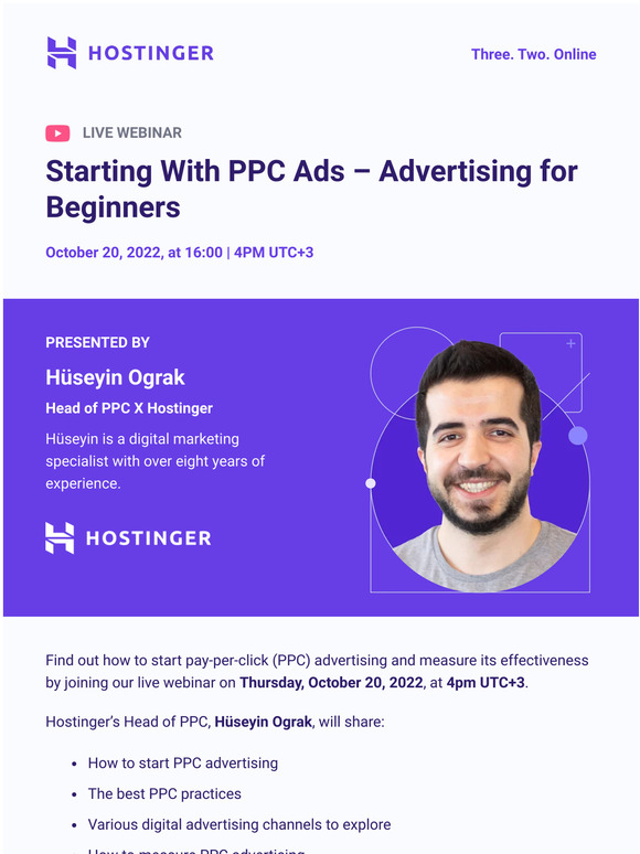 HOSTINGER: Learn how to create successful PPC advertising | Milled