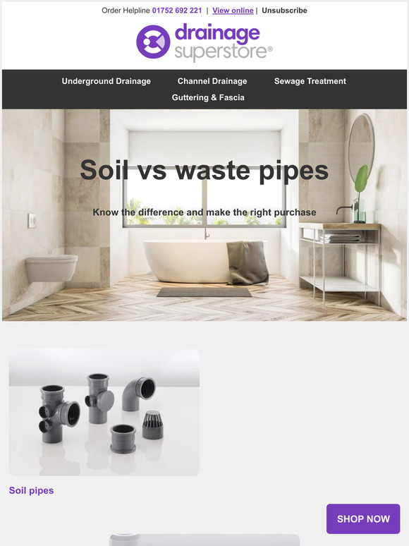 Drainage Superstore: Soil vs Waste - Do you know the difference? | Milled