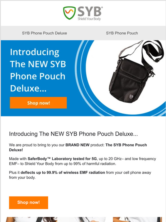 Shield Your Body: Introducing the new SYB Pouch Deluxe | Milled