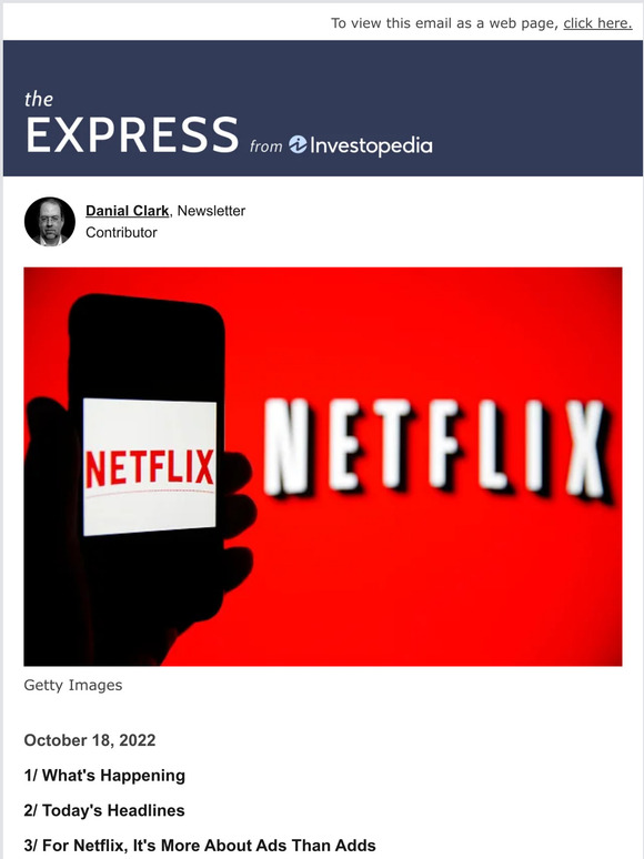 Investopedia: Chill With Ads - Netflix gets set to report its latest ...
