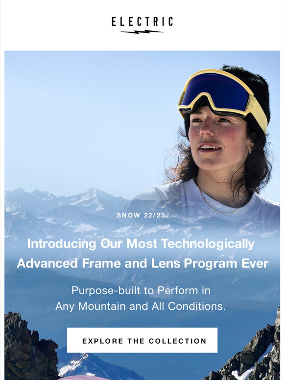 Electric California: Explore Our 22/23 Women's Goggle Collection | Milled