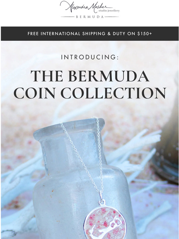 Alexandra Mosher Studio Jewellery: It’s here: the Bermuda Coin ...