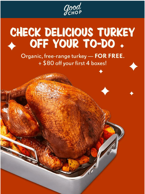 Good Chop: 📅 Invitation: FREE Thanksgiving Turkey | Milled