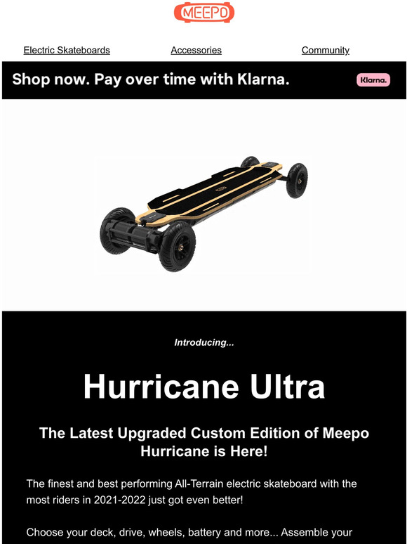 Meepo Board: 📣 NEW IN: Meepo Hurricane Ultra - the upgraded custom ...