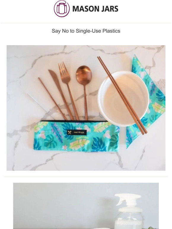 Mason Jars: Say No to Single-Use Plastics | Milled