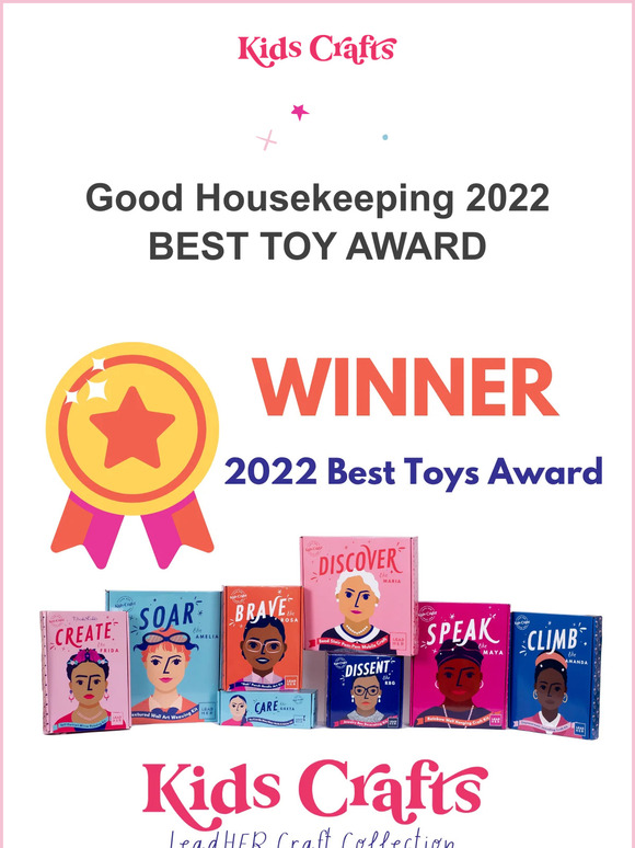 Kids Crafts: We WON 🥇 Good Housekeeping 2022 BEST TOY Award | Milled