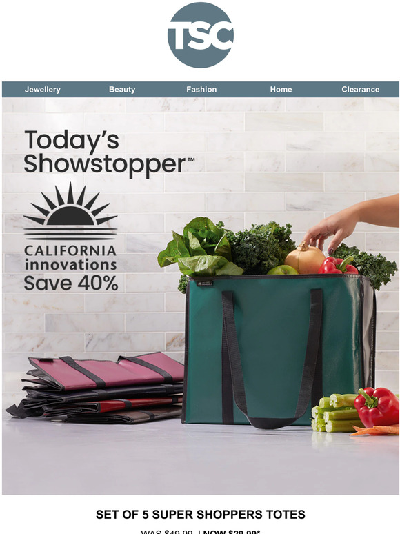The Shopping Channel: Today’s Showstopper™ - California Innovations ...