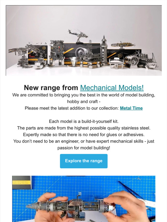 Mechanical Models: New Range Alert📢 | Milled