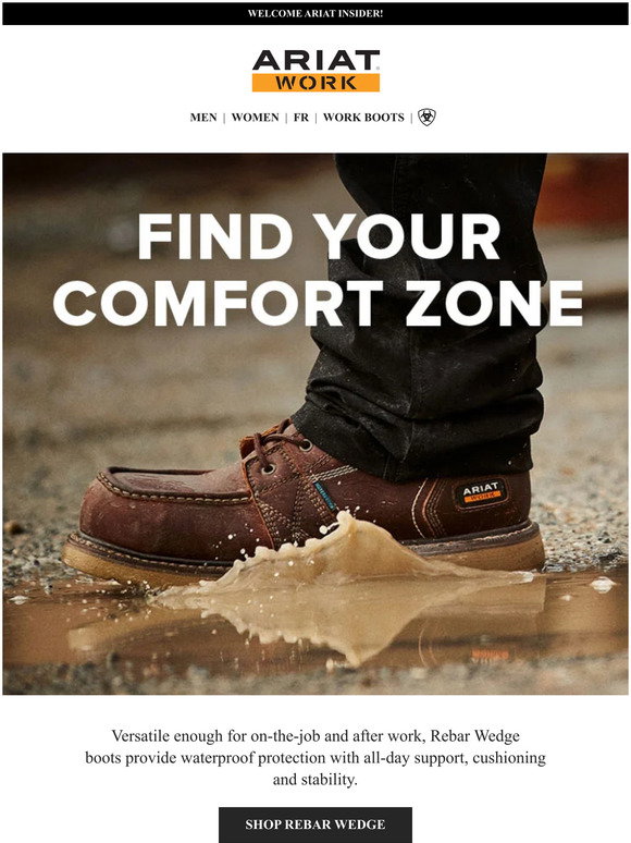Ariat International, Inc.: Rebar Wedge for the Long Haul | Milled