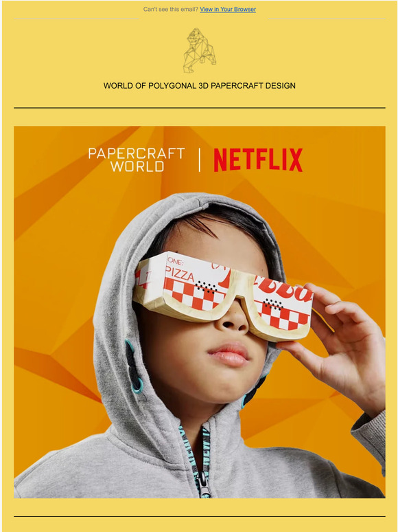 Papercraft World: Our Papercraft x Stranger Things Eleven Goggles Are ...