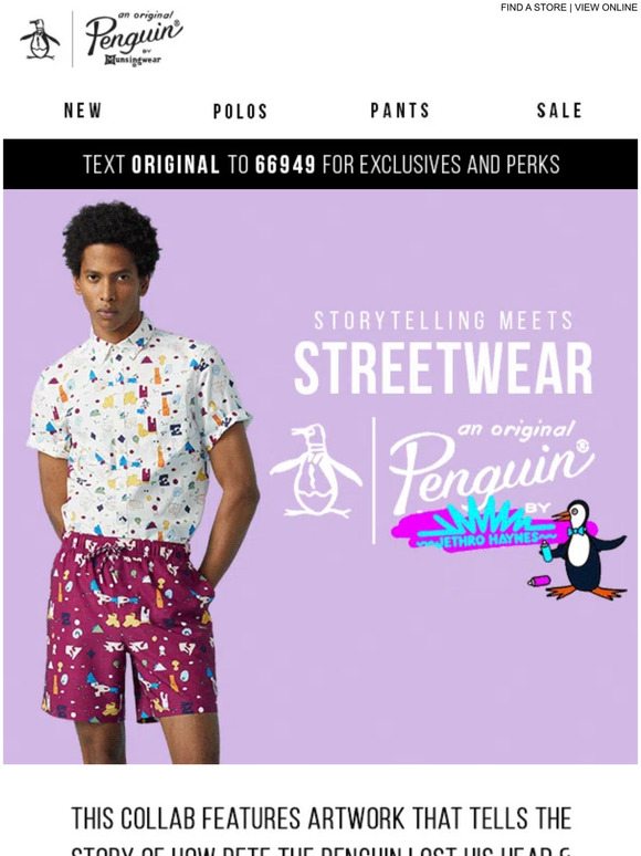 Original Penguin: Don’t Miss This Limited Edition Artist Collab | Milled
