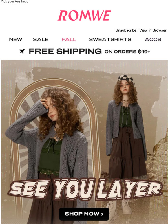 ROMWE: NEW DROPS: Garden Grime inside. | Milled