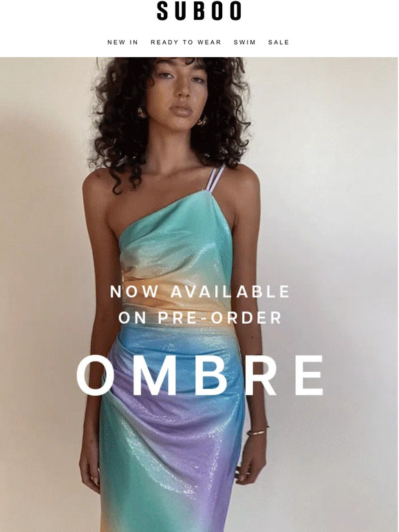 Suboo: OMBRE, OUR NEW "IT" DRESS | Milled