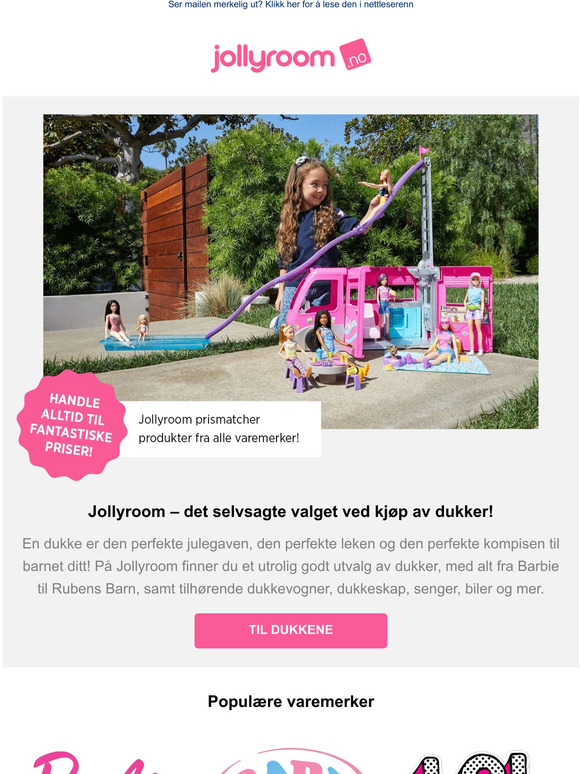 Jollyroom: Jollyroom – det selvsagte valget ved kjøp av dukker | Milled