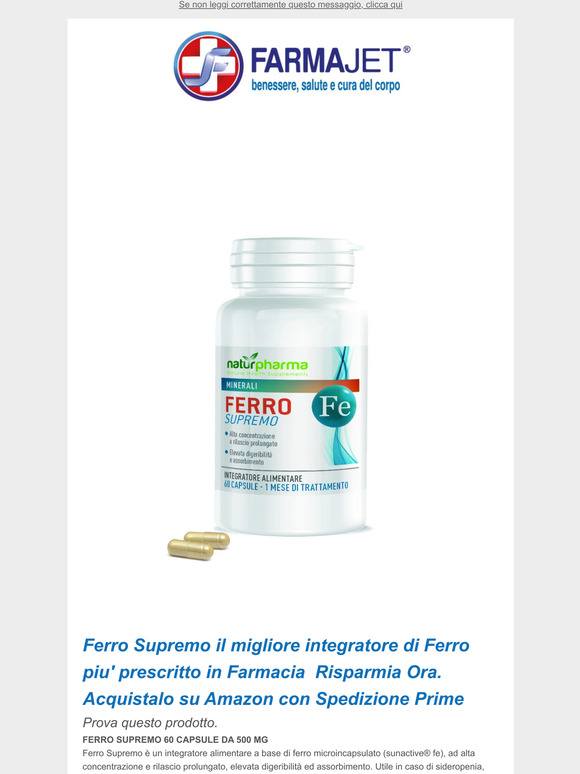 FarmaJet: Ferro Supremo il Migliore Integratore di Ferro ...