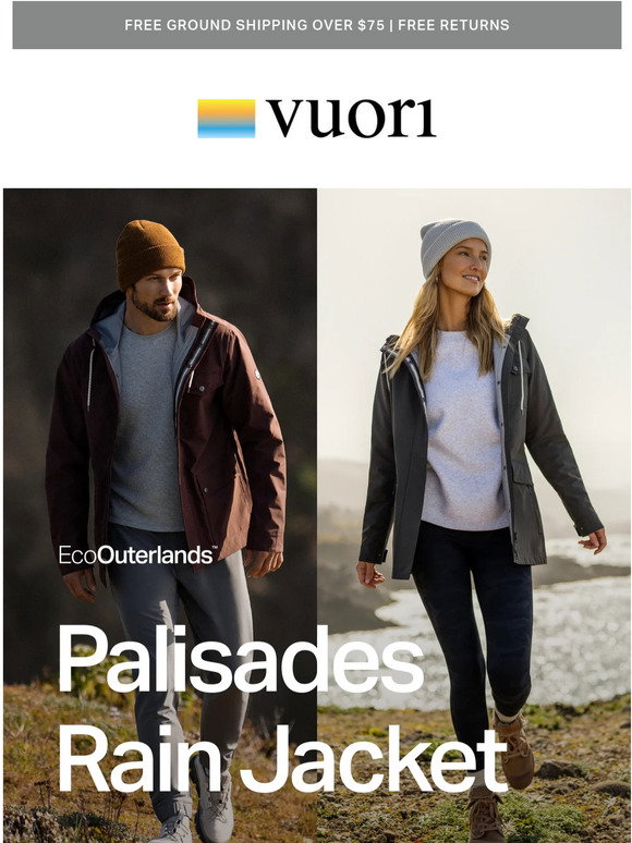 Vuori Palisades Rain Jacket