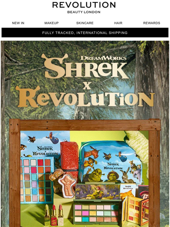 TAM Beauty: —, introducing Shrek™ x I Heart Revolution! 💚 | Milled